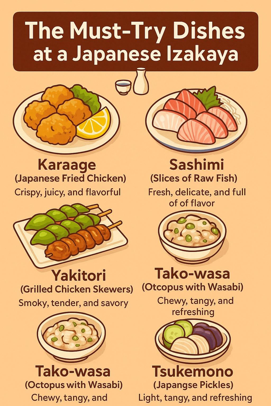 🍶 The Must-Try Dishes at a Japanese Izakaya - Japan Real Talk