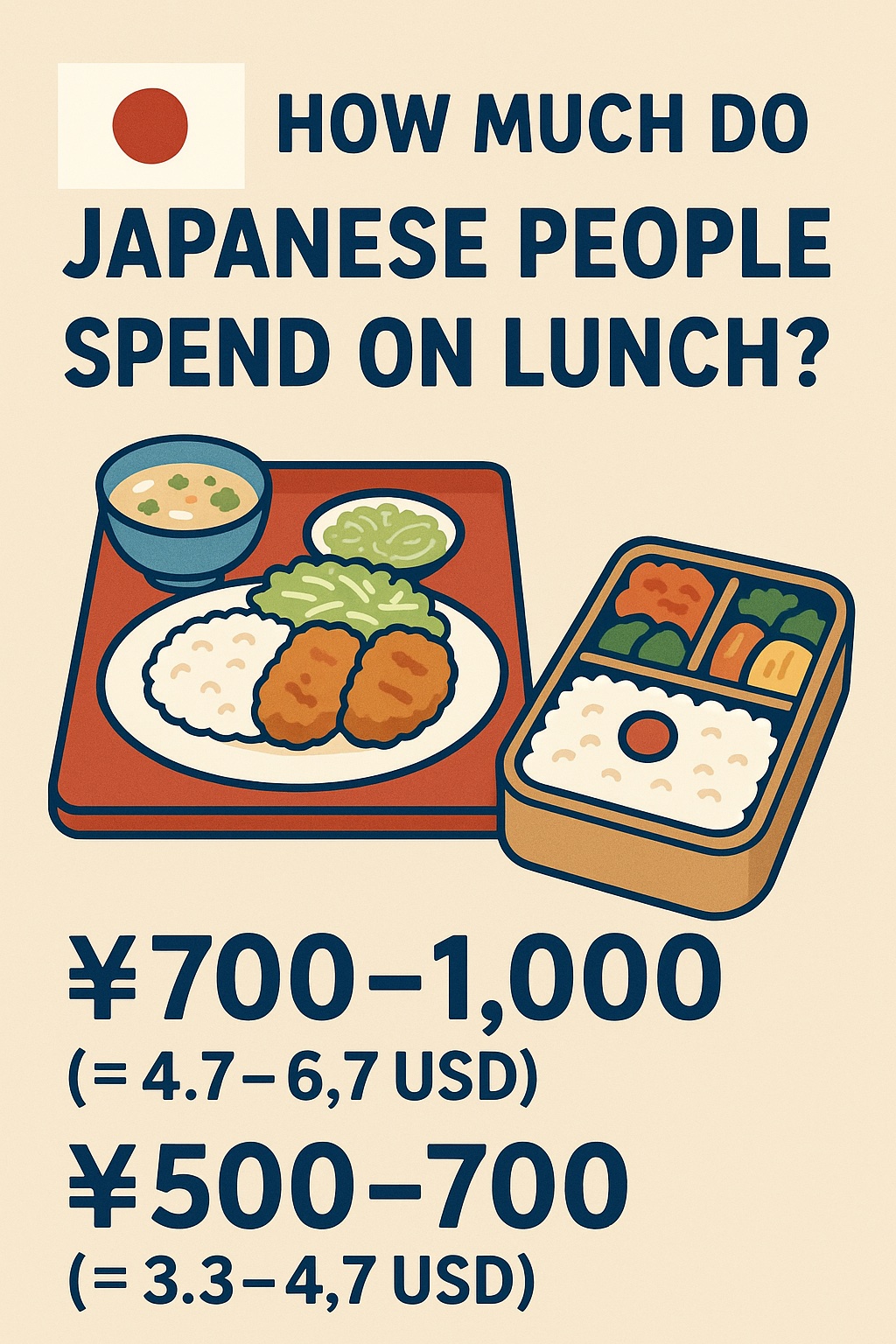 🇯🇵 How Much Do Japanese People Spend on Lunch? - Japan Real Talk